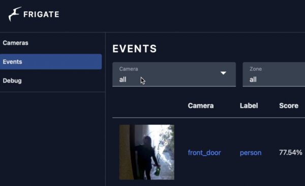 Home Assistant Frigate integration for local image recognition - Kiril Peyanski's Blog