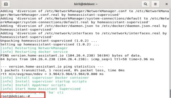 Home Assistant Supervised Installation on Debian Linux - Kiril Peyanski's Blog