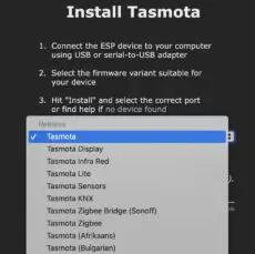 How to Install Tasmota Nowadays? - Kiril Peyanski's Blog