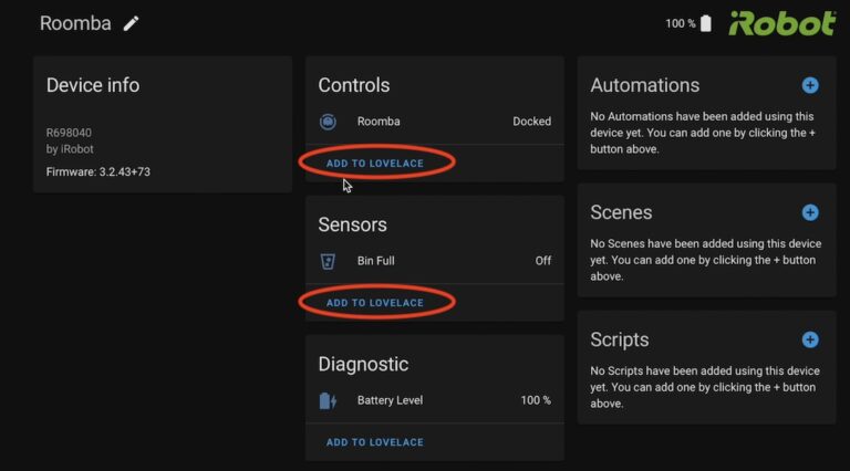 Easiest Home Assistant iRobot Integration - Kiril Peyanski's Blog