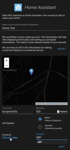 Home Assistant Onboarding - Kiril Peyanski's Blog
