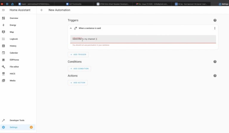 I turned my ATOM Echo into a Private Voice Assistant for Home Assistant - Kiril Peyanski's Blog
